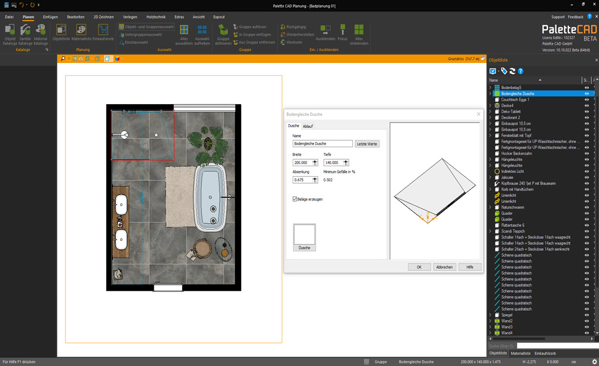 Palette CAD World - Palette CAD - 3D Software for digital interior design